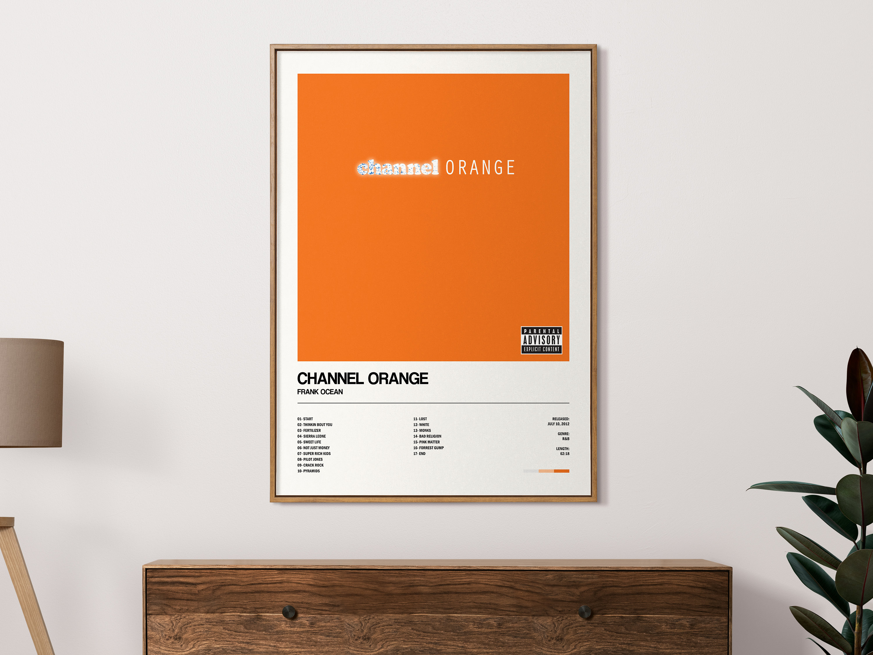 Channel Orange, Frank Ocean, Channel Orange Album Poster sold by ...