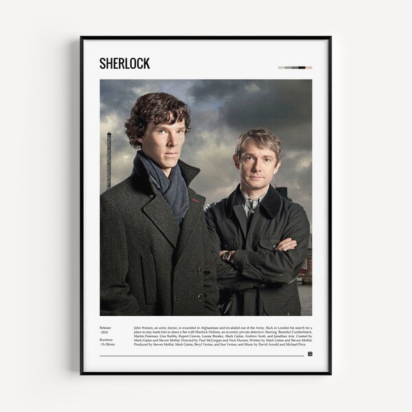 Sherlock Art - Etsy