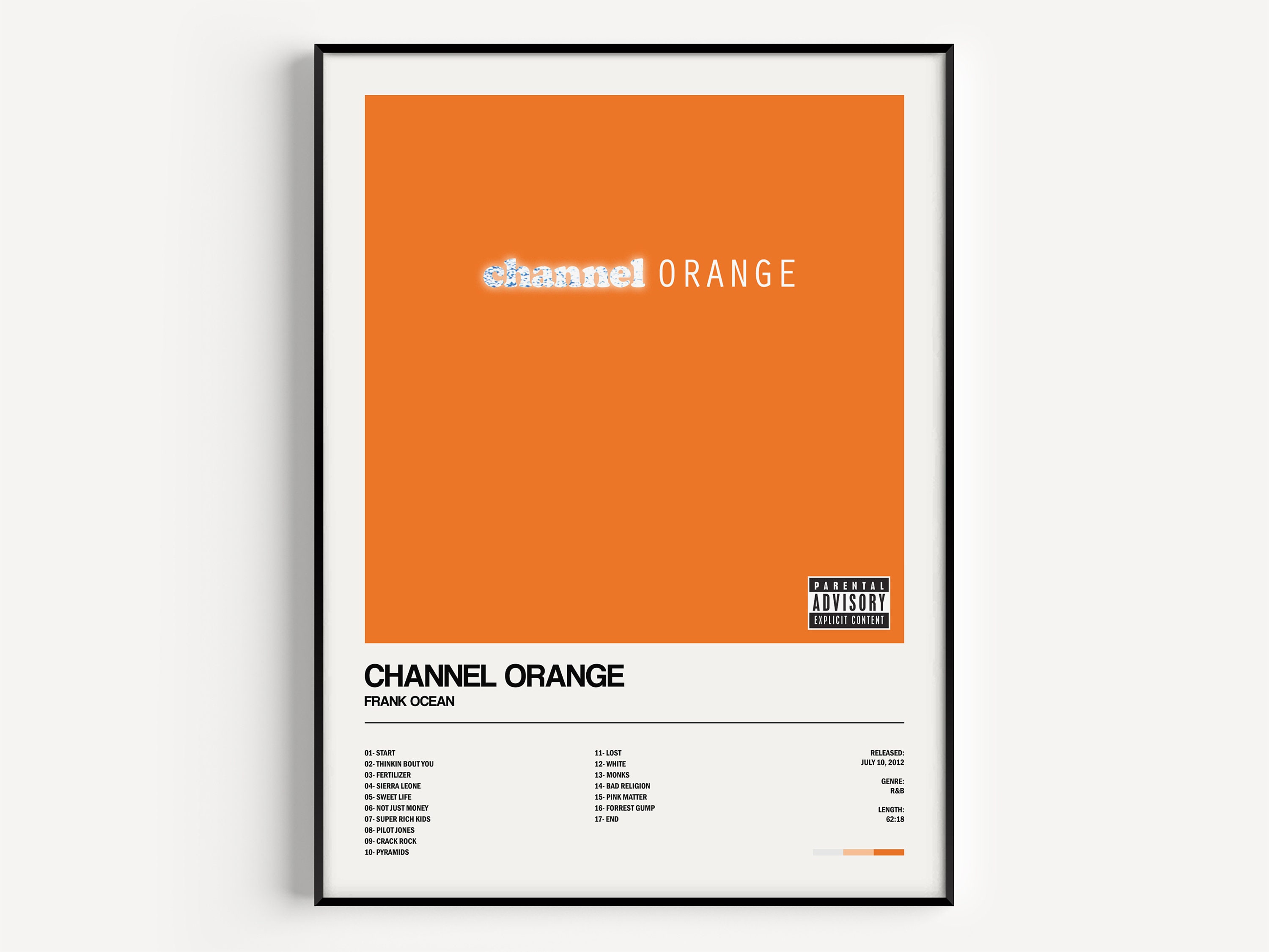 Frank Ocean Channel Orange Album Cover