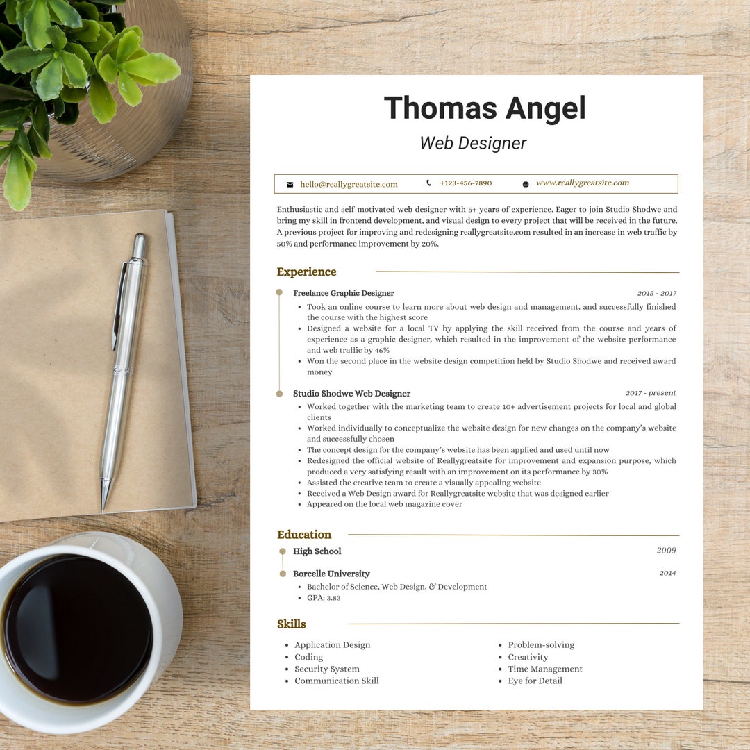 Modèles de CV, mot de modèle de CV, CV google docs, CV moderne, CV ...