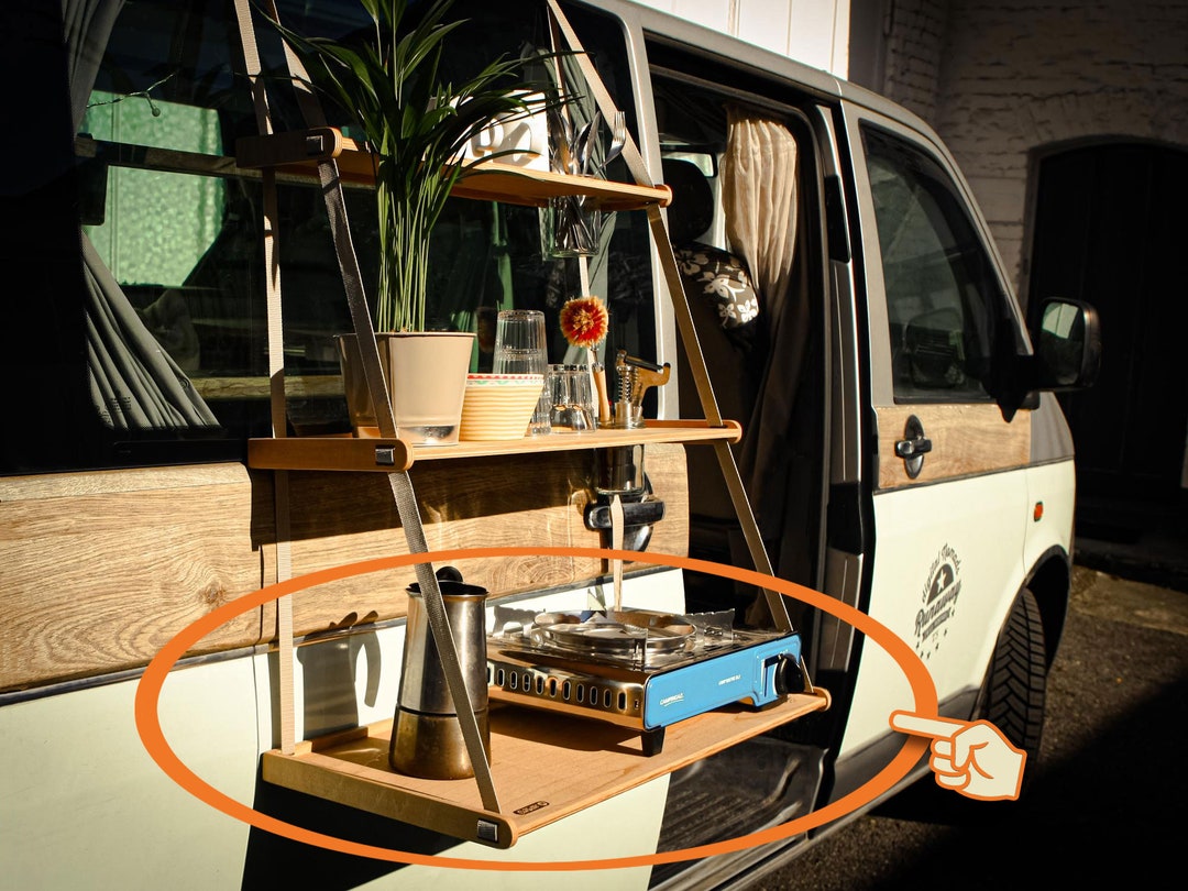 Single Bus Shelf 69 X 30 Cm, Van Sideboard, Shelf, Camping Vanlife ...