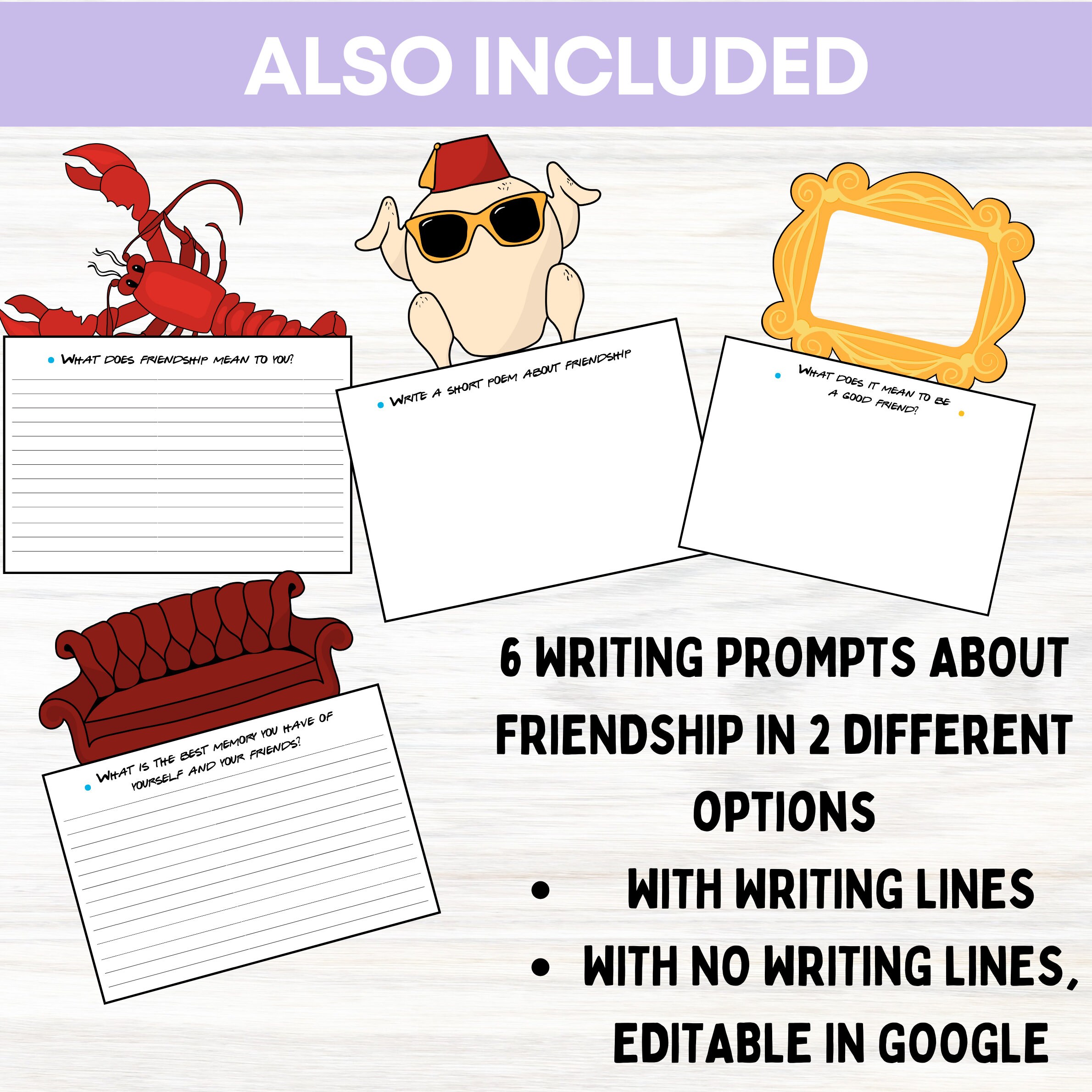 Friends Back to School Bulletin Board or Door Decor Kit - Etsy