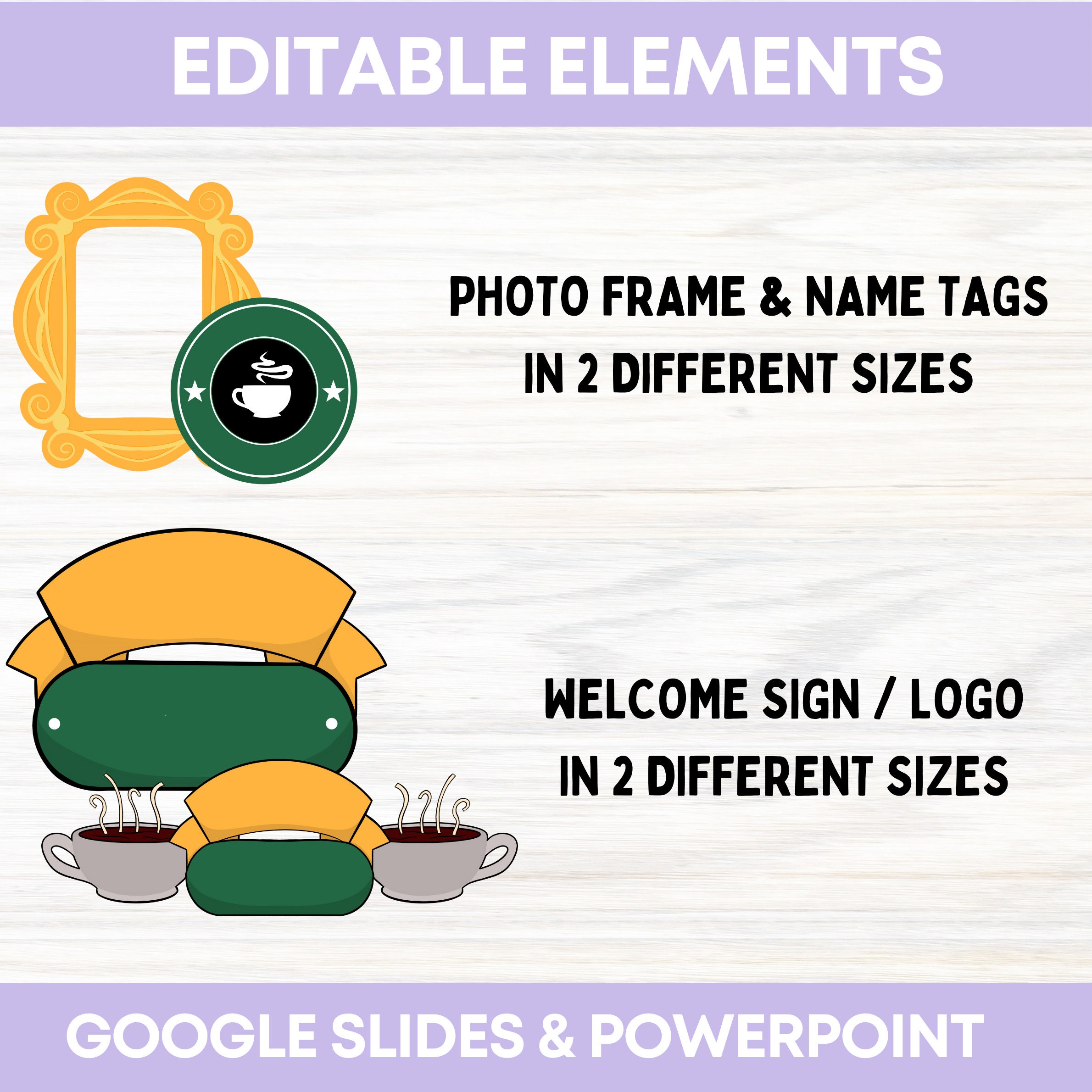 Friends Back to School Bulletin Board or Door Decor Kit - Etsy