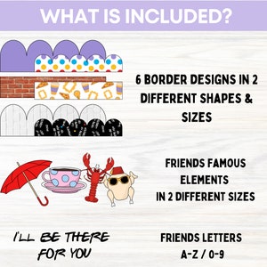 Friends Back to School Bulletin Board or Door Decor Kit - Etsy