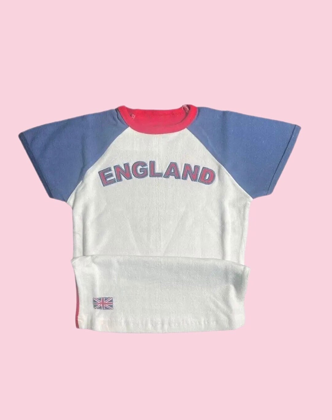 Vintage England Crop Top Y2k Baby Tee 90s 2000s Cropped Top - Etsy