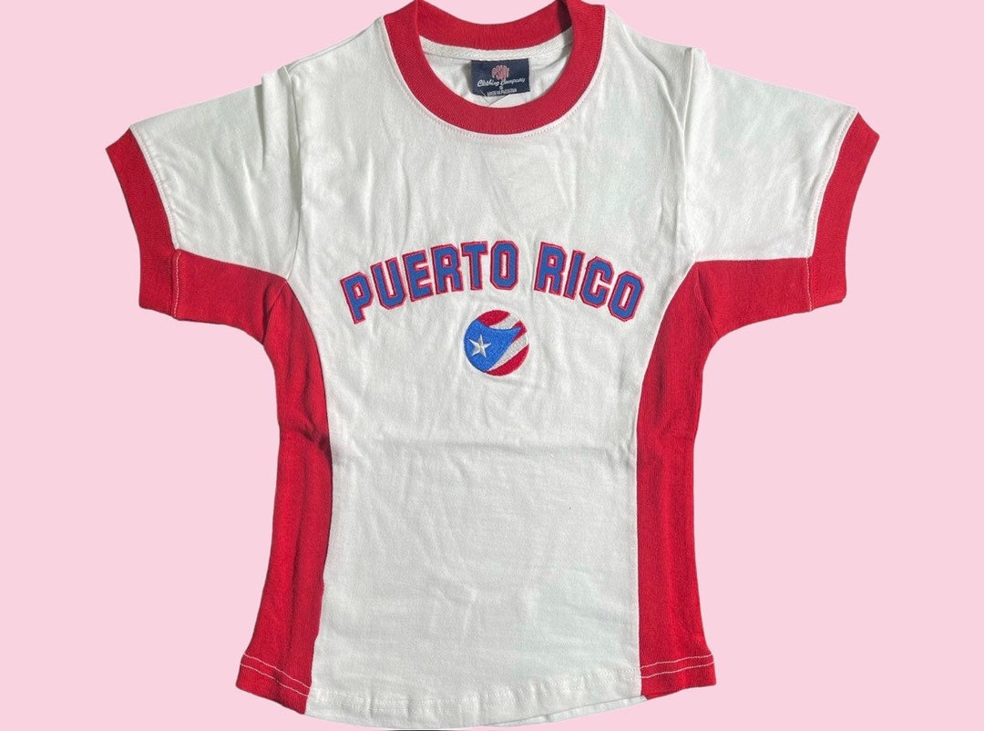 Vintage Puerto Rico Crop Top Y2k Cropped Baby Tee 90s 2000s - Etsy
