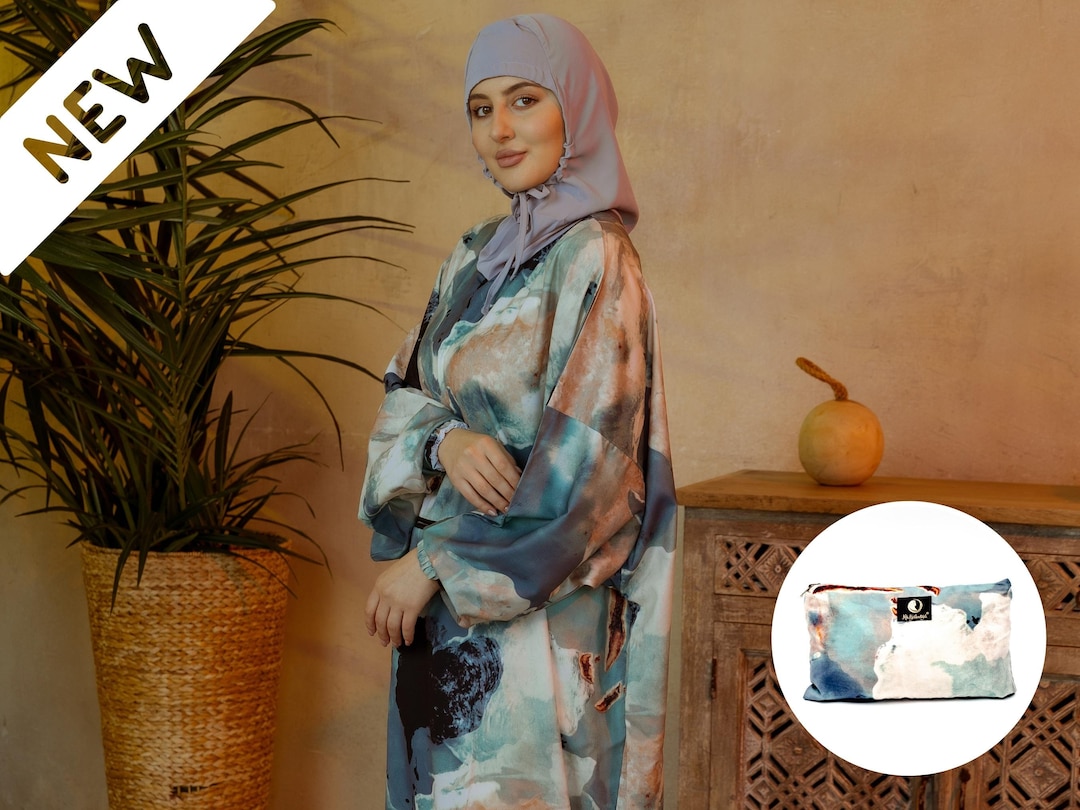 Namaz Dress Prayer Abaya Women Abaya Muslim Prayer Dress Elegant Hijab ...