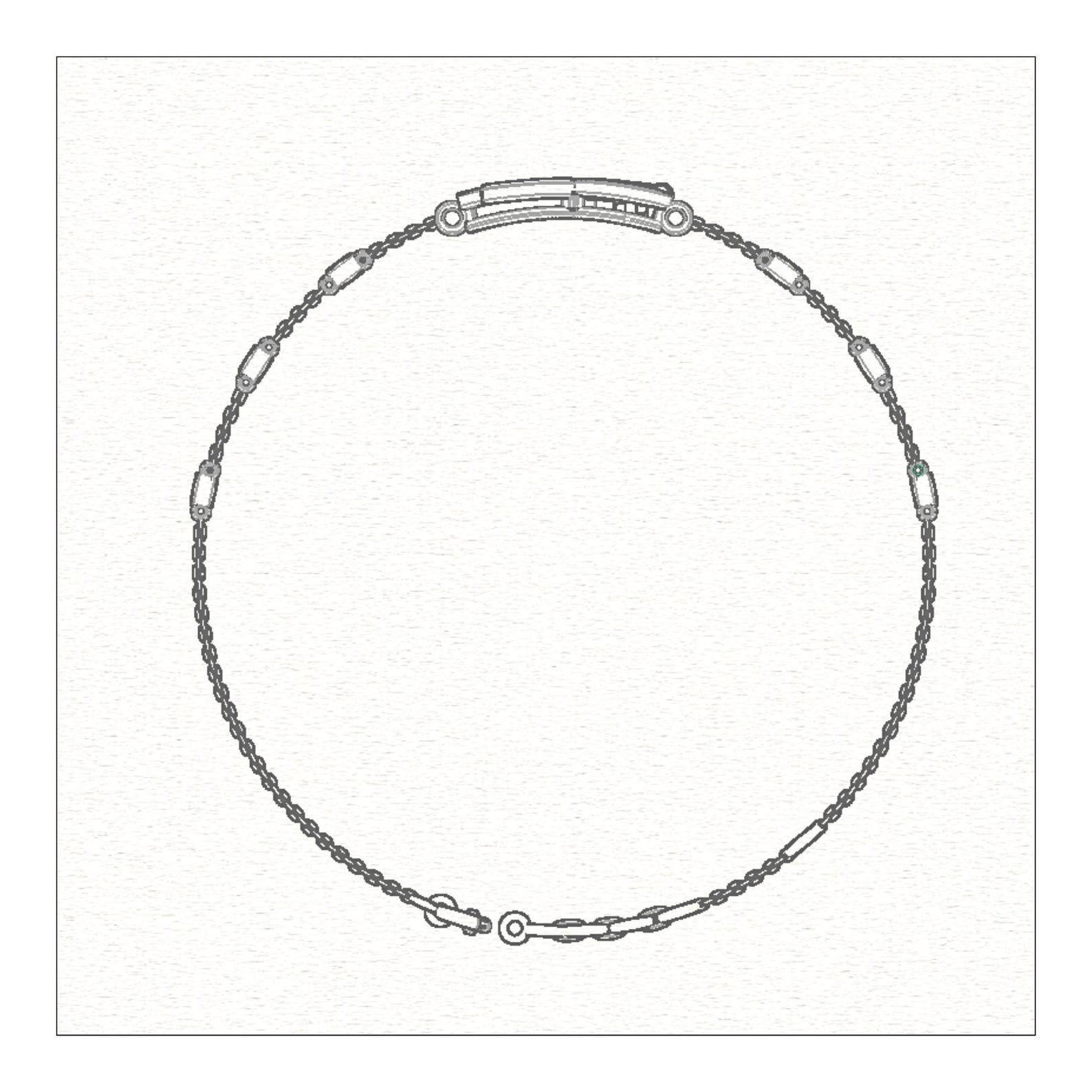 CAD Mock-up: 3D Jewelry Design Model of Your Own Jewelry in Bracelets ...