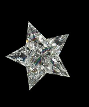 Star Shape Cut F/G/H VVS-VS 55 Pcs Pair Natural Diamonds Pie-cut Set ...
