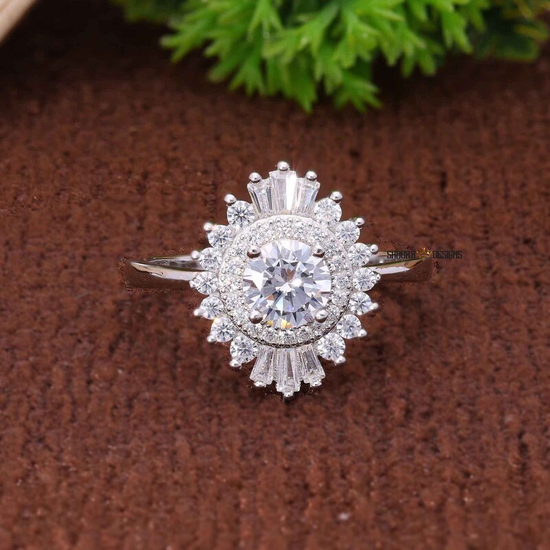 Snowflake Ring - Etsy