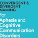 Convergent & Divergent Naming Tasks Aphasia SLP - Etsy Canada