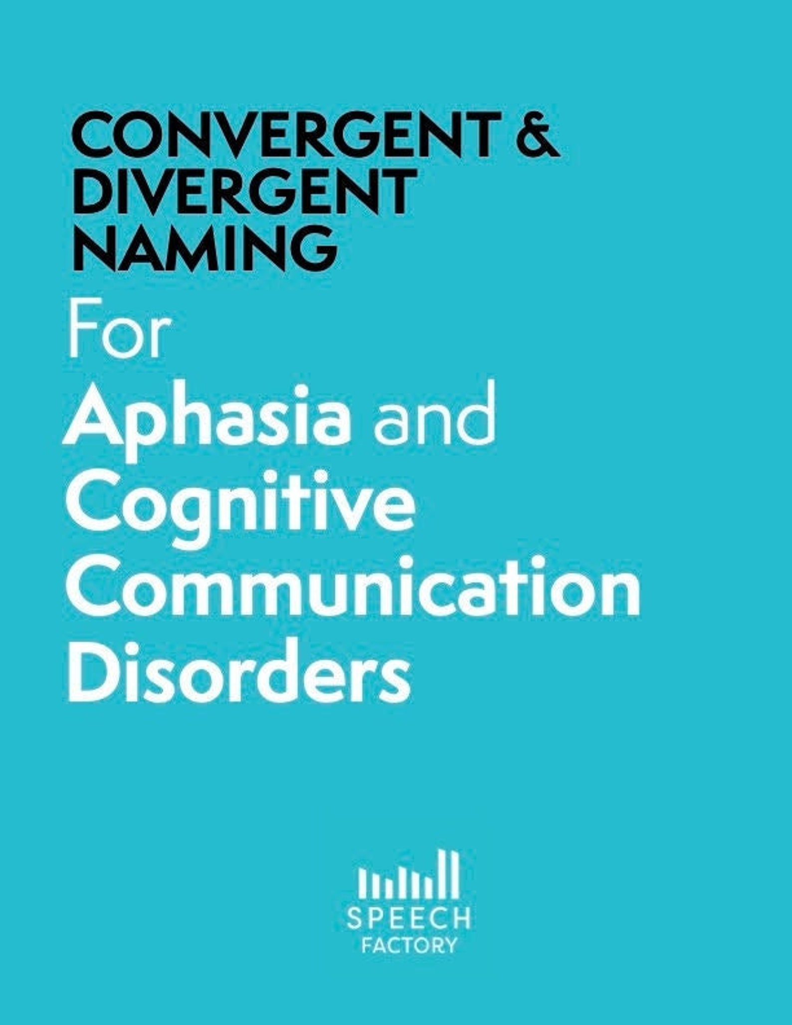 Convergent & Divergent Naming Tasks Aphasia SLP - Etsy Canada