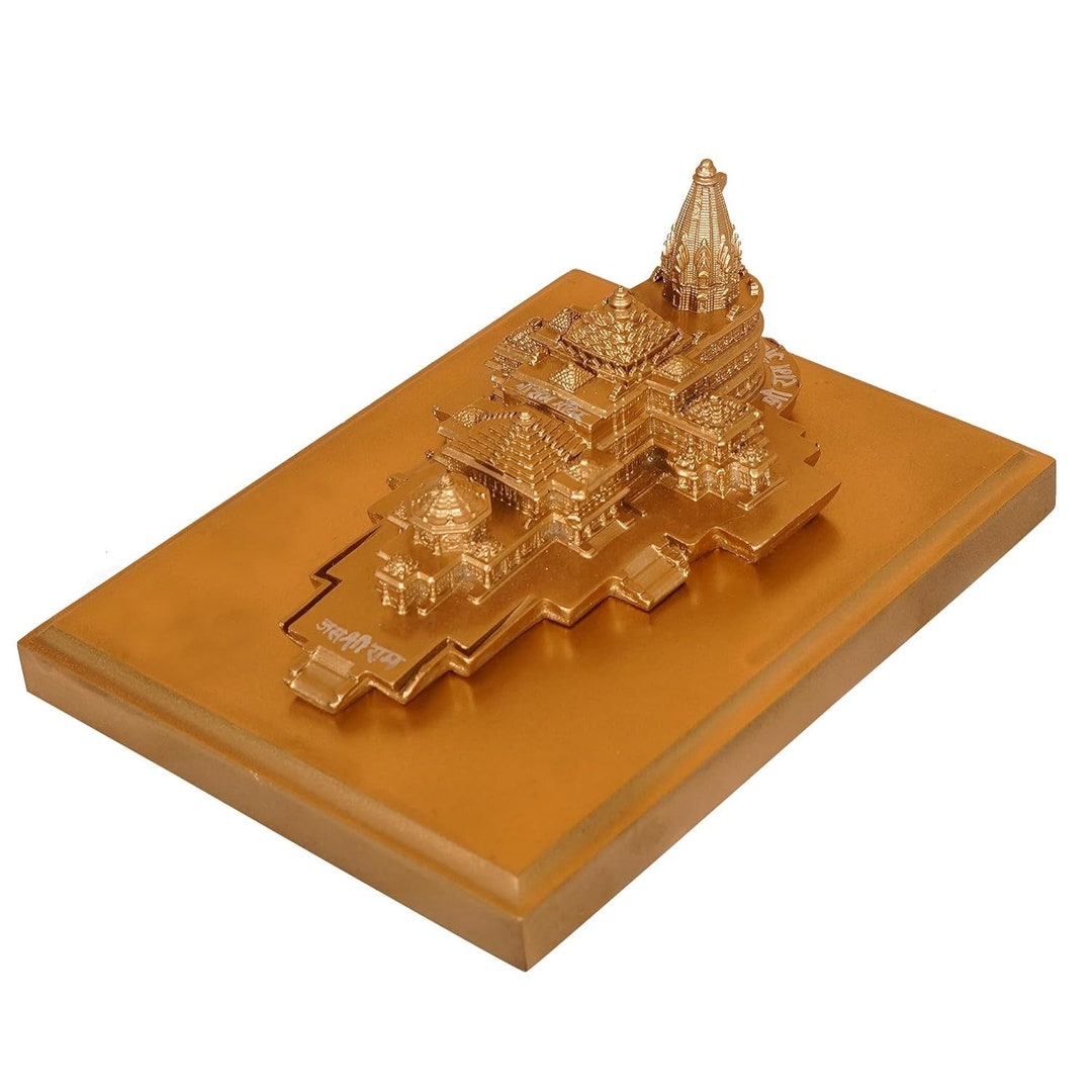 Ram Mandir Ayodhya Model Authentic Design Ideal for Home Temple, Home ...