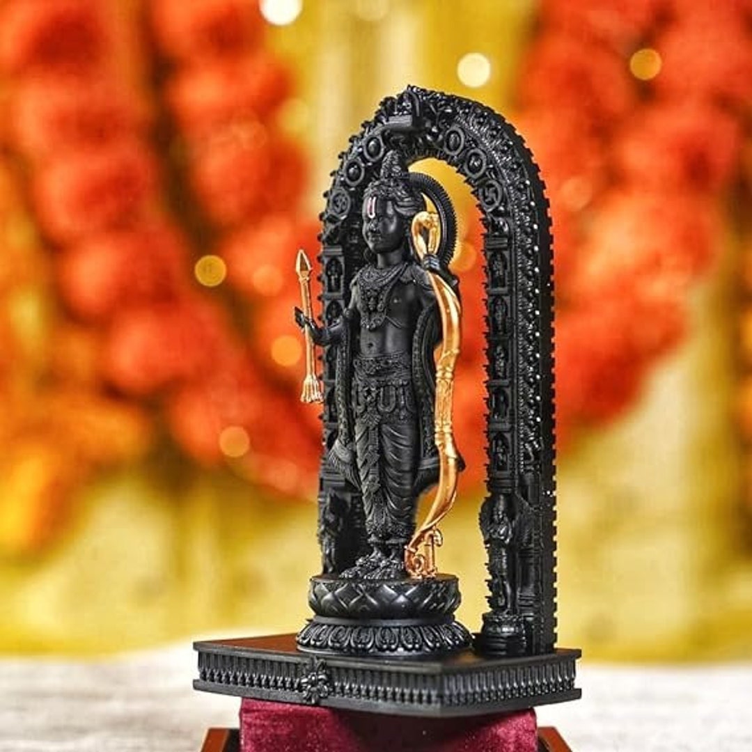 Jai Shree Ram Ram Lala Murti Idol Statue Ayodhya Ram Mandir Authentic ...