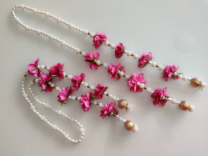 Indian Wedding Welcome Mala Bride Groom Maids Return Gift Mala - Etsy