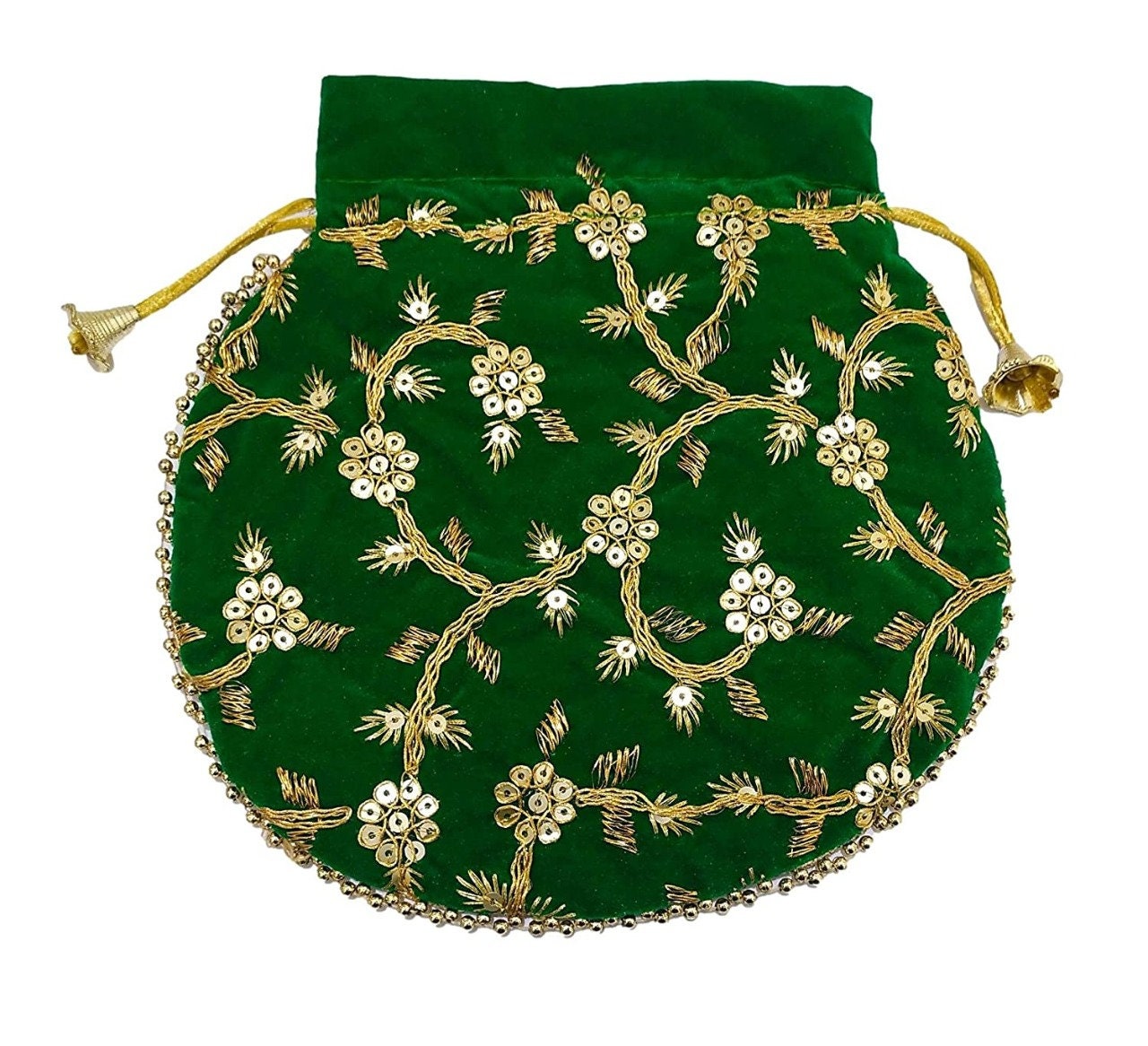 100 Pcs Women Velvet Potli Bags for Guest / Sangeet Pouch - Etsy