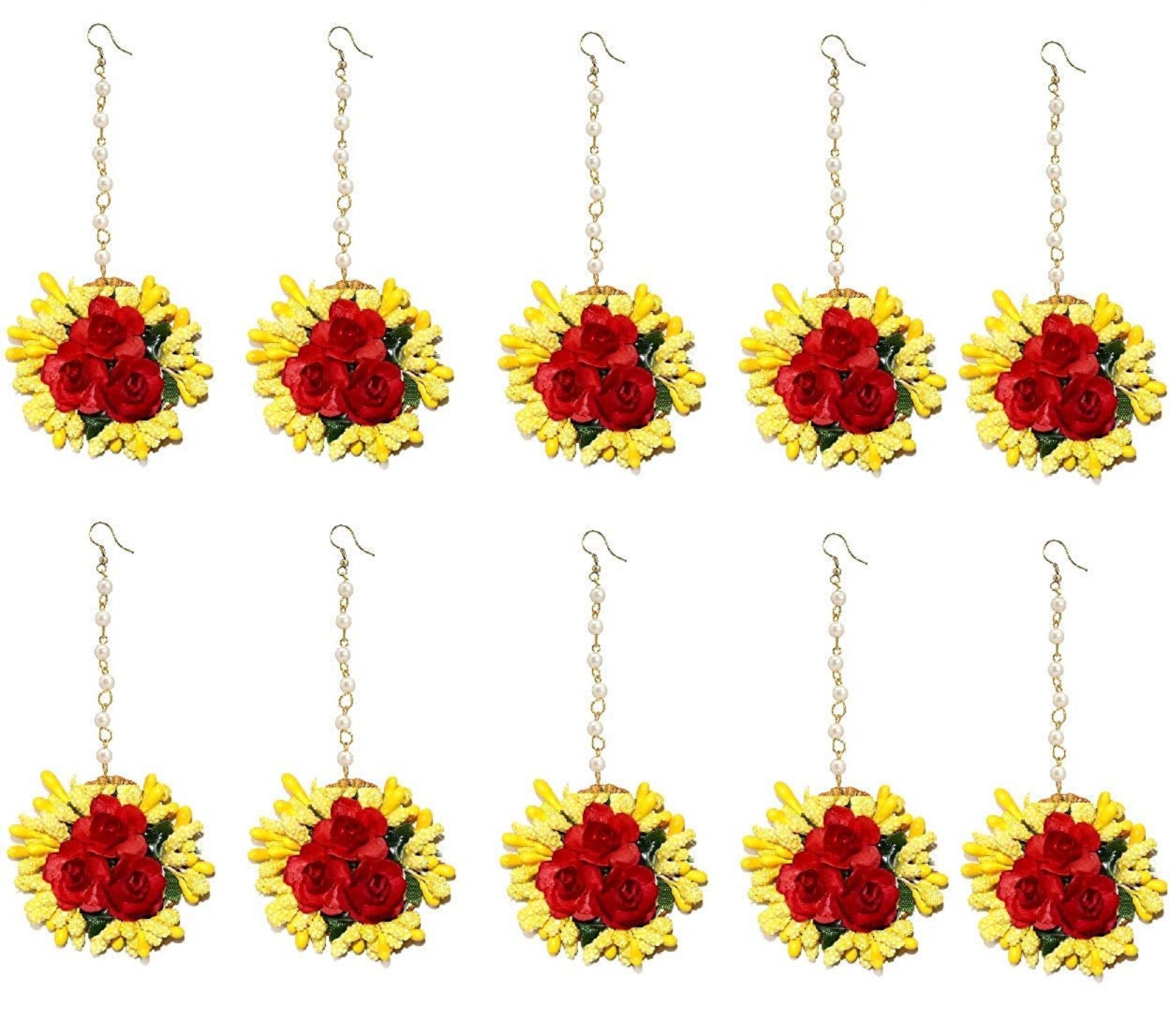 Indian Women Floral Maang Tikka Forehead Jewellery / Baby - Etsy