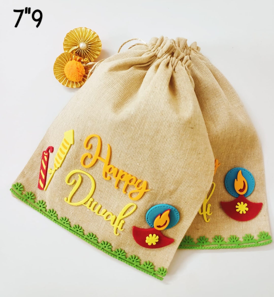 Diwali Gifts 100 Pc Women Potli Bags for Guest/sangeet Pouch Indian ...