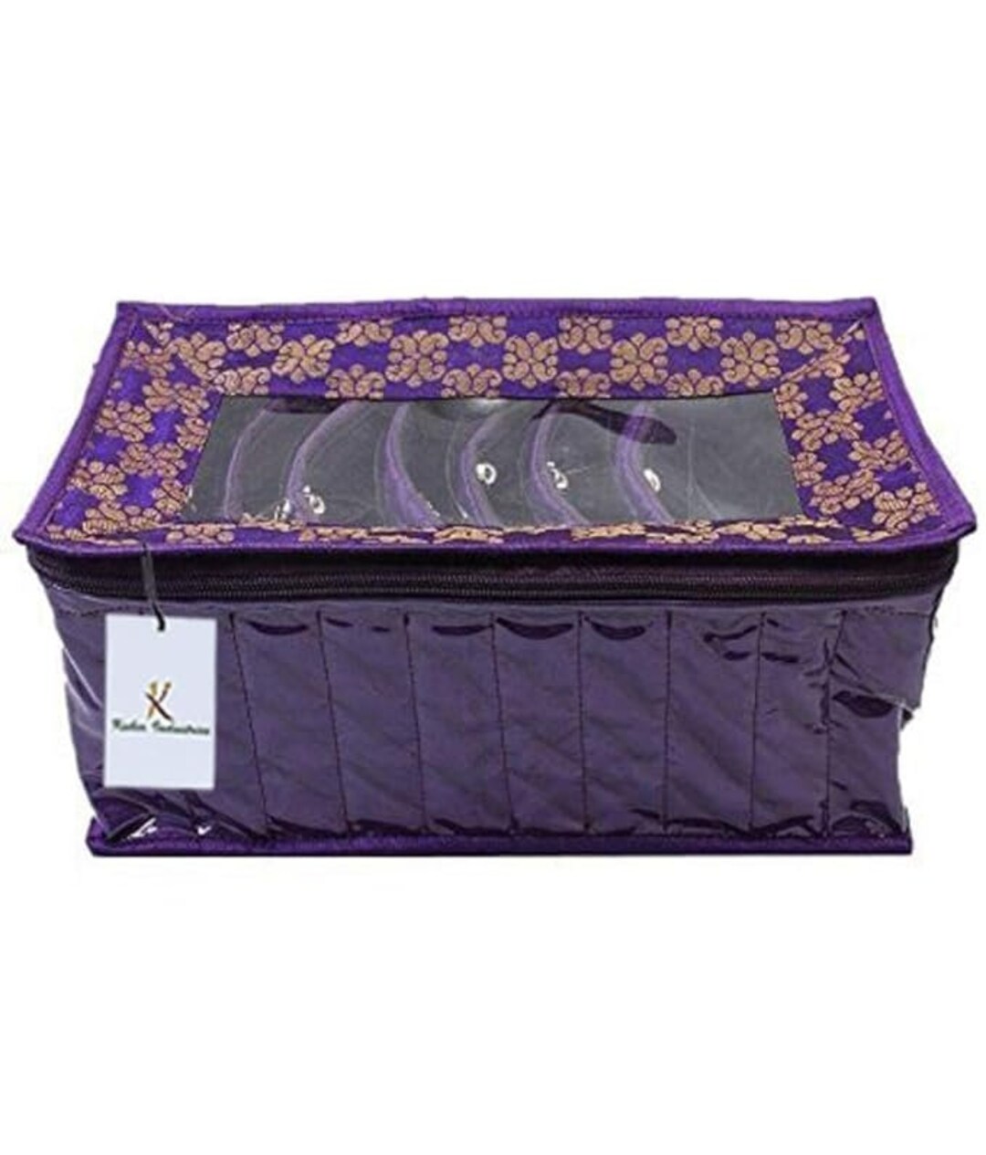 10 PCS Jewellery Kit Pouch Jewellery Organizer Bangles Box Pouches ...