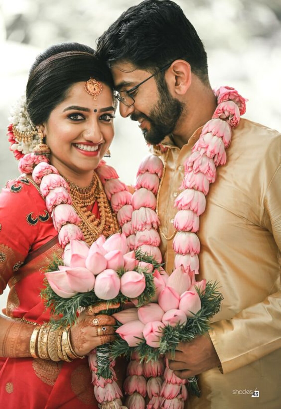 Pack of 2 Artificial Rose Jaimala ,puja Mala, Wedding Varmala, Fabric ...