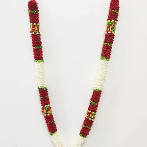 23 Inches Satin With Beads haar Mala Garland Maala for God - Etsy