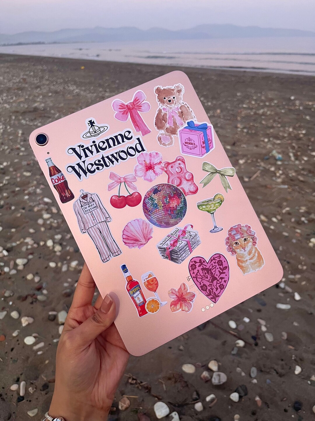 15 103 Pcs Aesthetic Sticker Set, Laptop Sticker Bundle, Coquette Girly 
