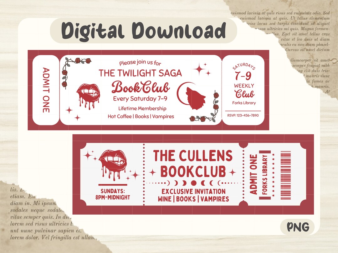 Vampire Bookmark Designs | PNG File | Printable Bookmarks | Digital ...