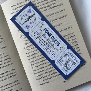 P Fantasy Bookmarks | Dystopian Bookmarks | Bookish Gift | Bookmark ...