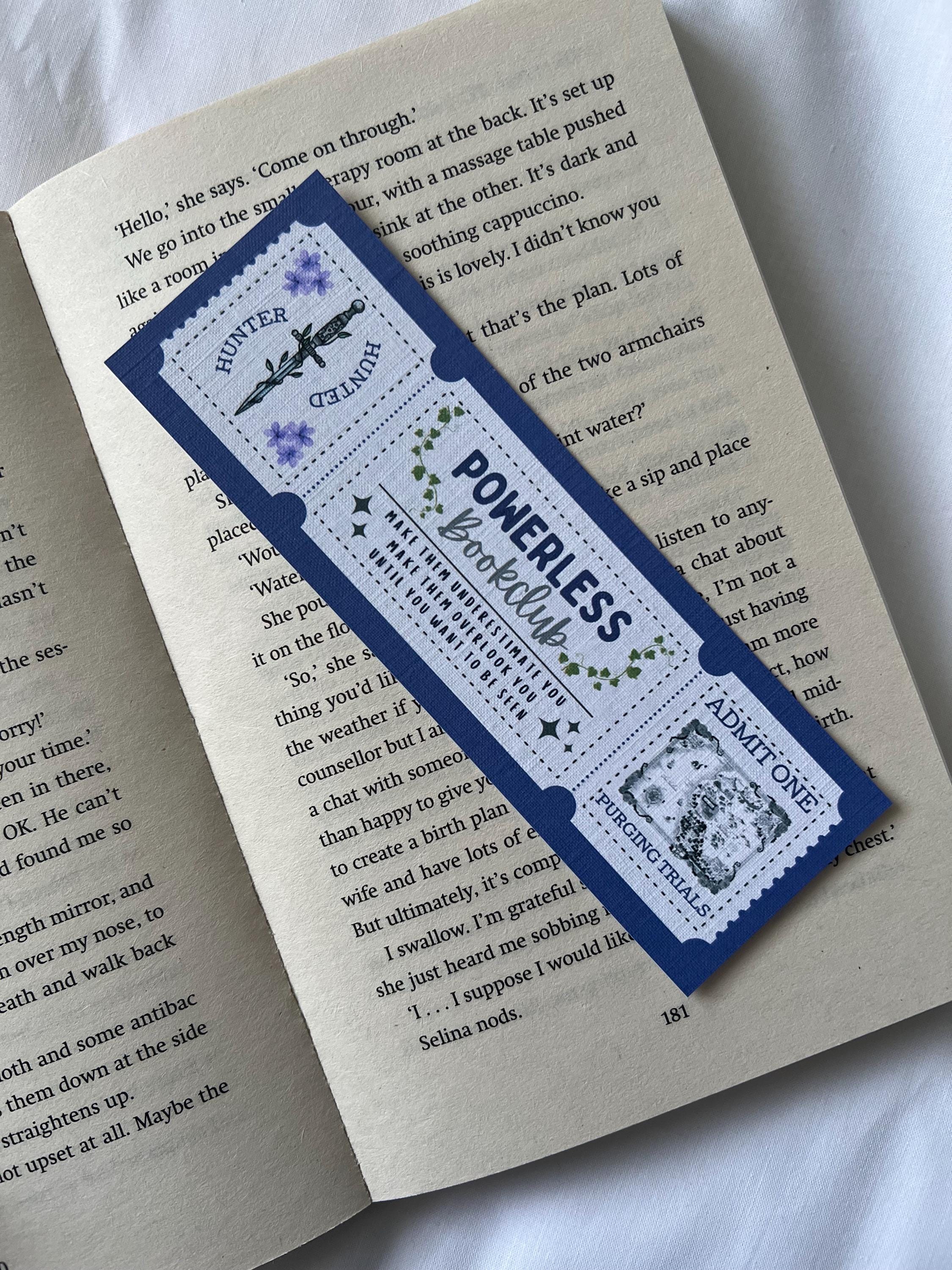 P Fantasy Bookmarks | Dystopian Bookmarks | Bookish Gift | Bookmark ...