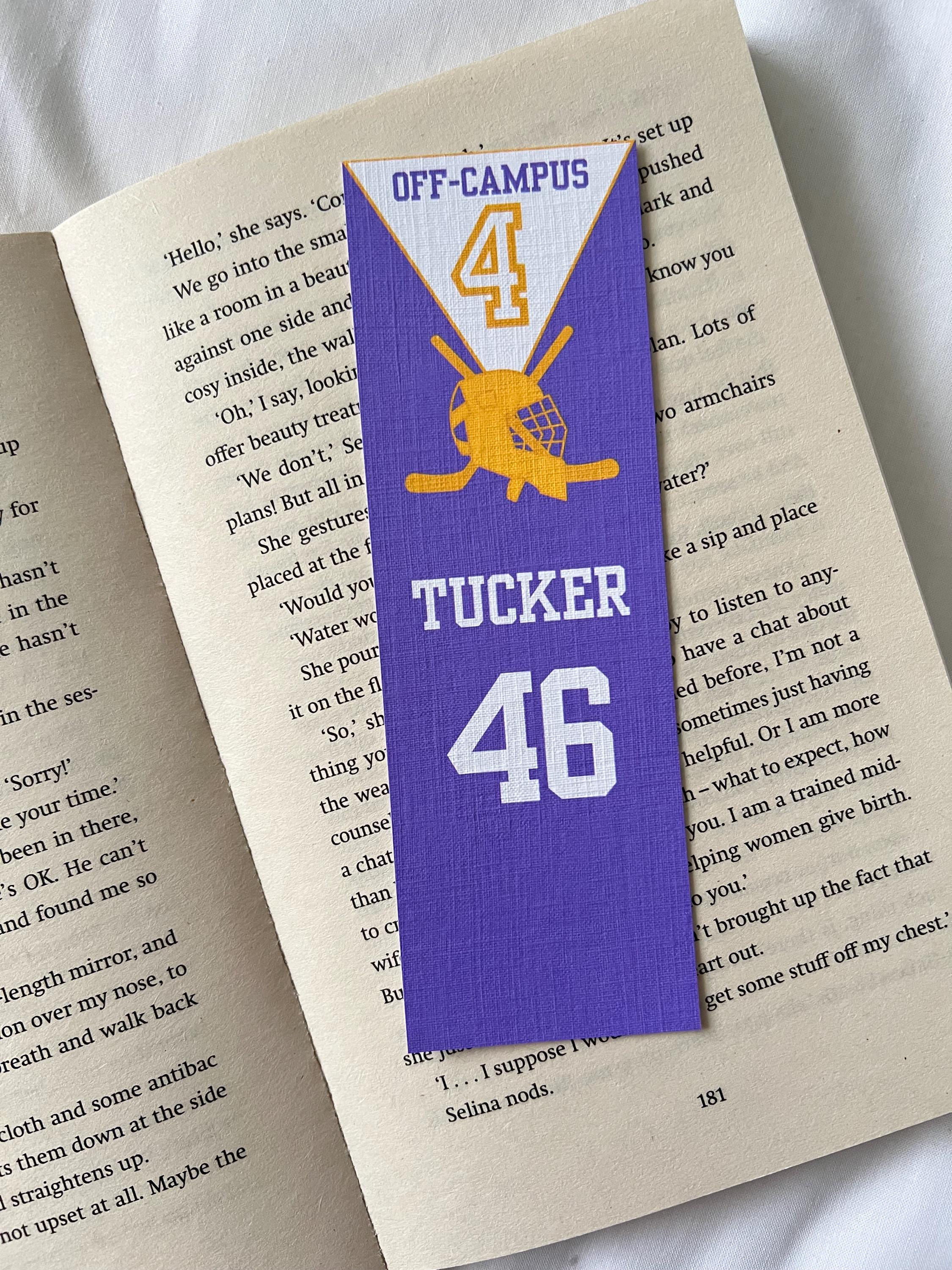 O.C Sports Romance Bookmarks | Hockey Bookmarks | Bookish Gift ...