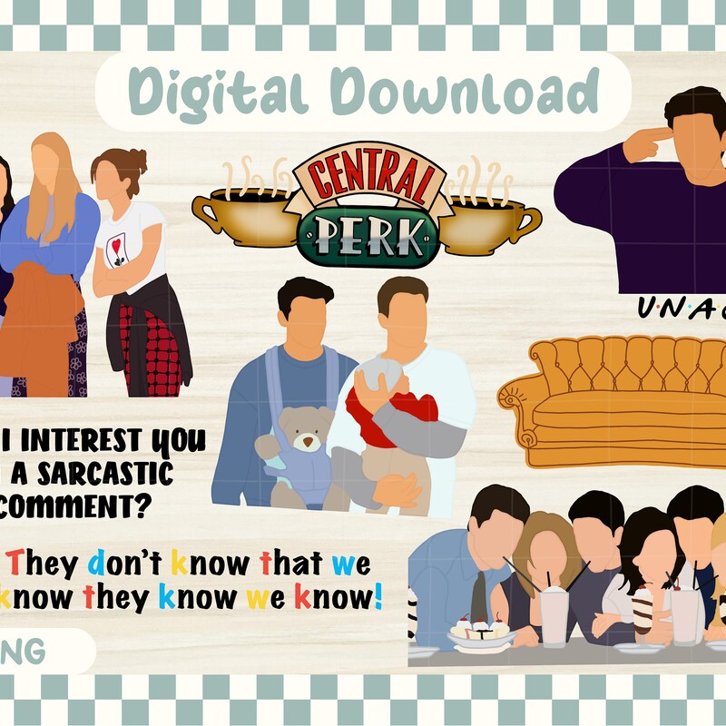 Central Perk Svg - Etsy