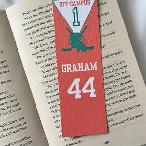 O.C Sports Romance Bookmarks | Hockey Bookmarks | Bookish Gift ...