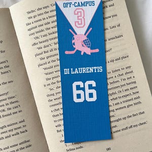 O.C Sports Romance Bookmarks | Hockey Bookmarks | Bookish Gift ...