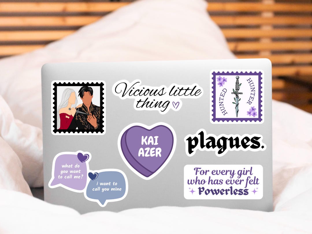 P Fantasy Inspired Stickers | Fantasy Book Stickers | Romantasy ...
