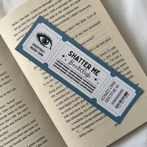 S.M Dystopian Bookmarks | Fantasy Bookmarks | Bookish Gift | Bookmark ...