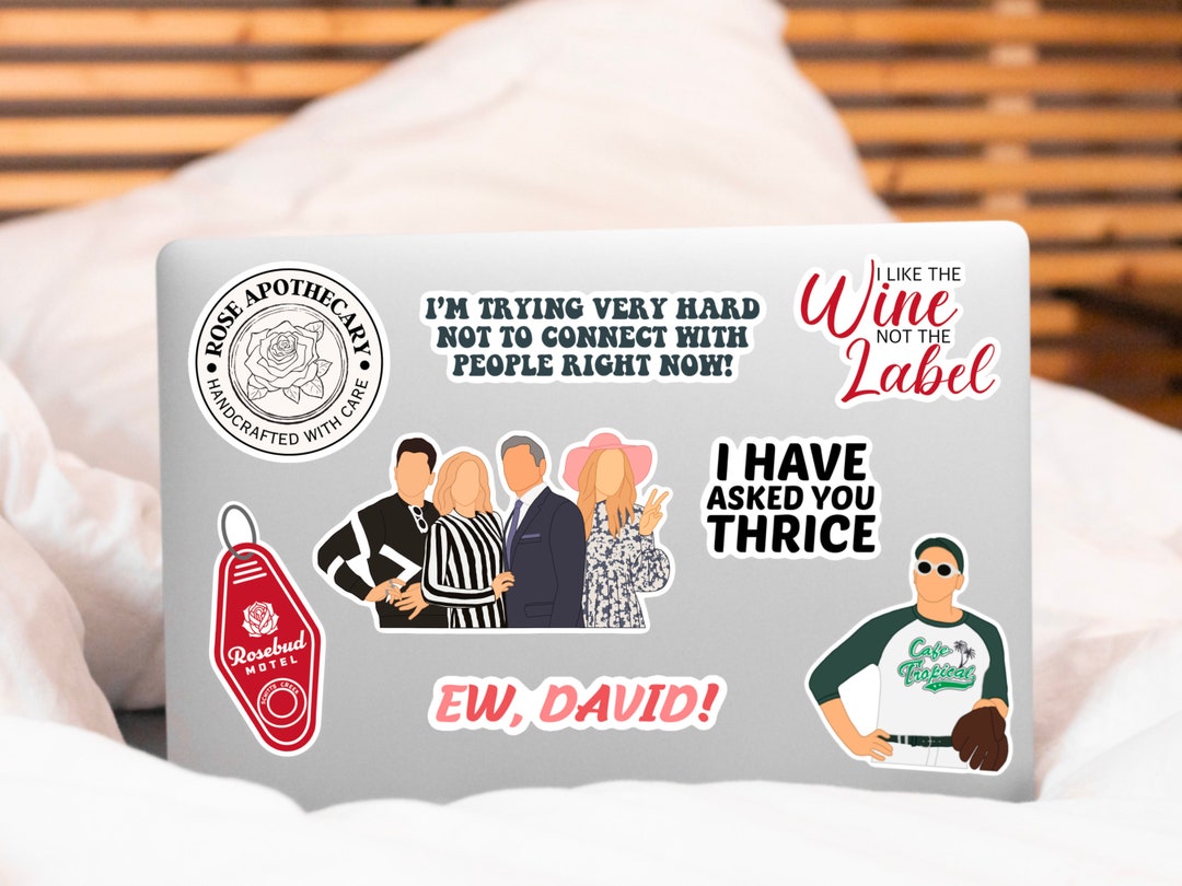 S.C Inspired Stickers Separate or Pack Laptop, Notebook, Planner, Phone ...