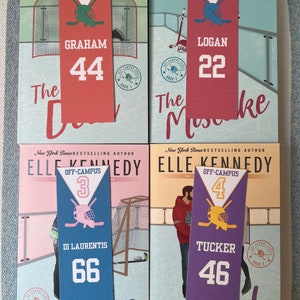 O.C Sports Romance Bookmarks Hockey Bookmarks Bookish Gift Bookmark ...