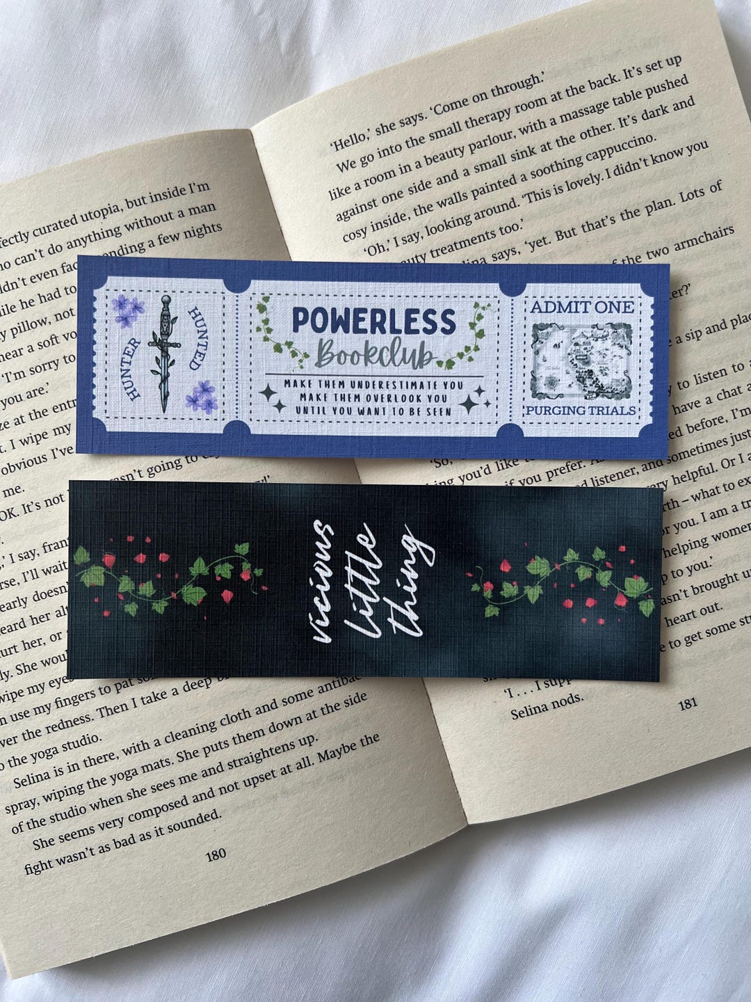 P Fantasy Bookmarks | Dystopian Bookmarks | Bookish Gift | Bookmark ...