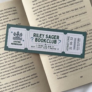 Thriller Bookmarks | Freida Mcfadden | Riley Sager | John Marrs ...