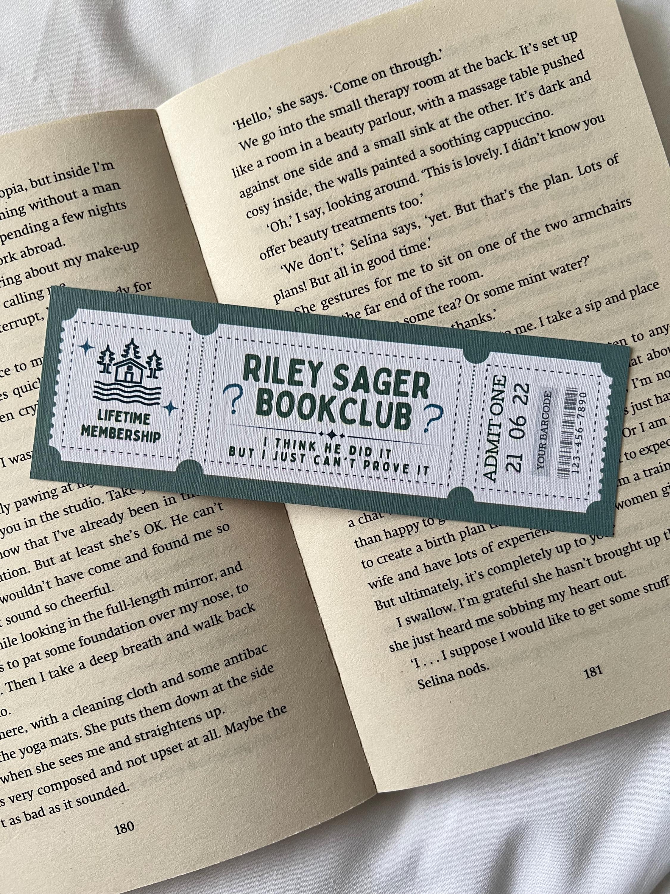 Thriller Bookmarks | Freida Mcfadden | Riley Sager | John Marrs ...