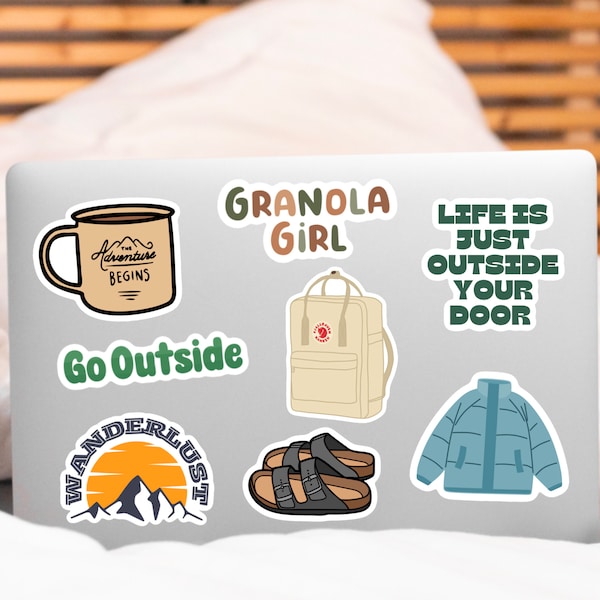 Granola Girl Laptop Sticker - Etsy