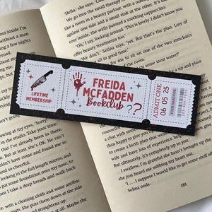Thriller Bookmarks | Freida Mcfadden | Riley Sager | John Marrs ...