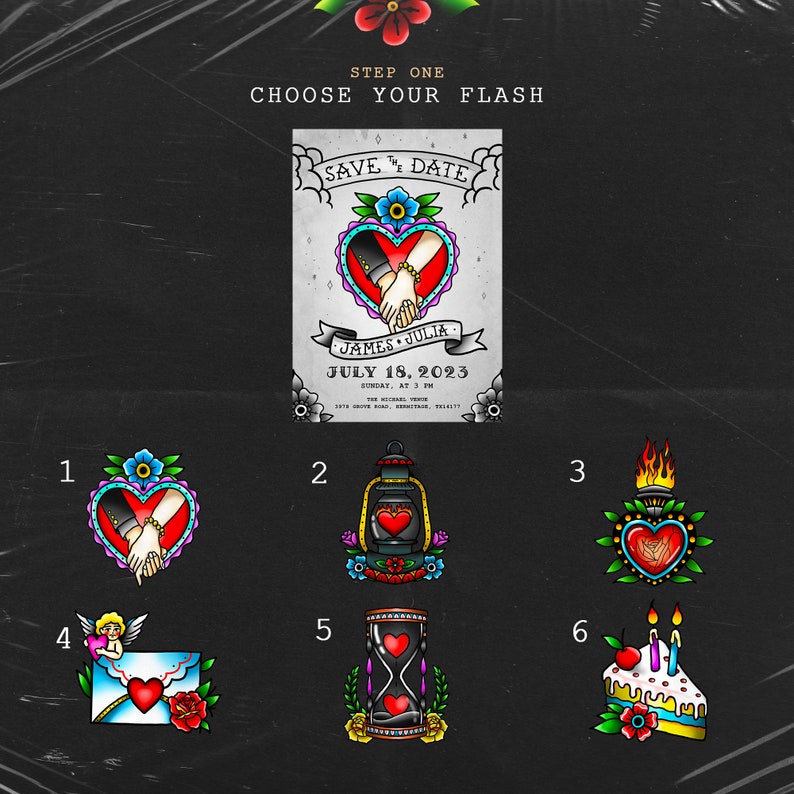 Custom Oldschool Invitation Free Motto Card - Etsy