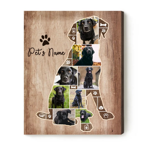 Dog Photo Collage - Etsy