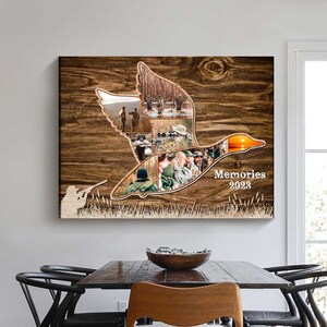 Personalized Duck Photo Collage Canvas: Duck Hunting Gifts - Etsy