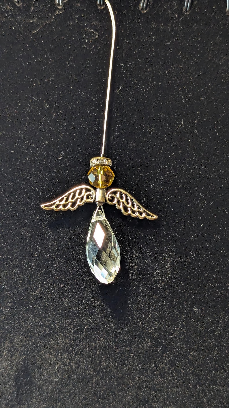 Birthstone Angel Suncatcher - Etsy