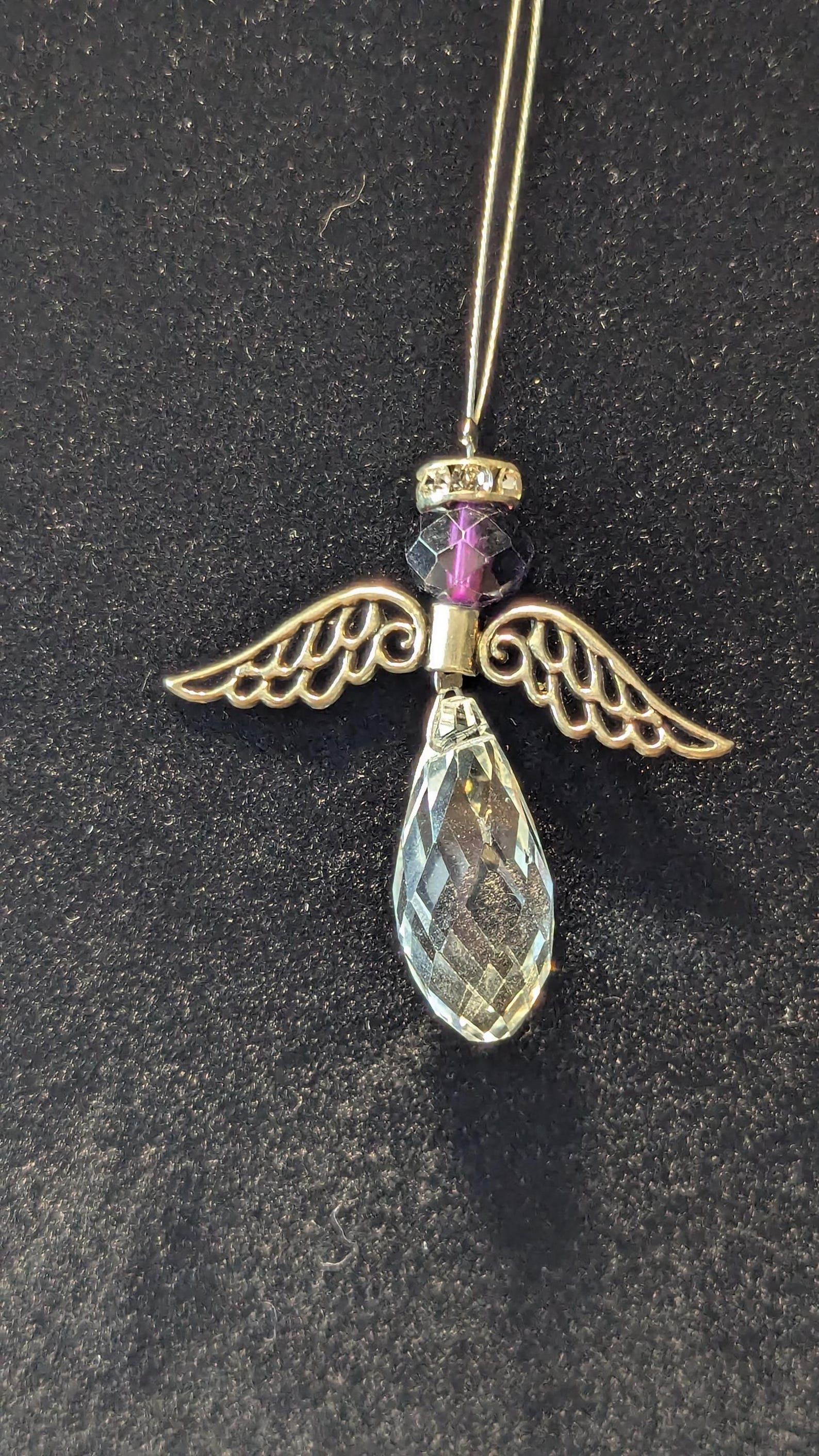 Birthstone Angel Suncatcher - Etsy