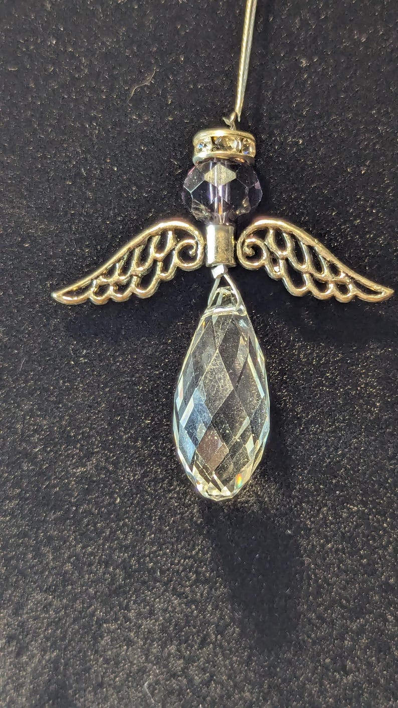 Birthstone Angel Suncatcher - Etsy