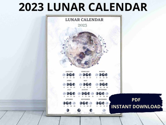 Phases Of The Moon Calendar May 2022