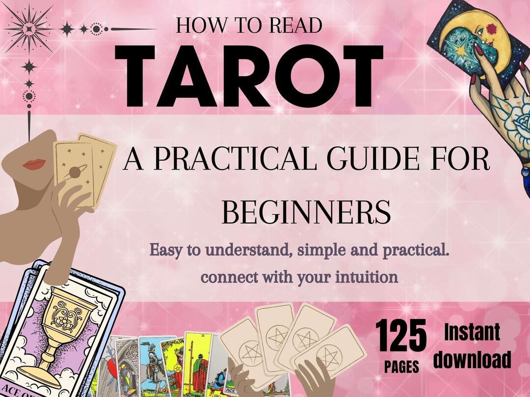 Learn Tarot With This Beginner Tarot Guide, Pdf Printable, Tarot ...